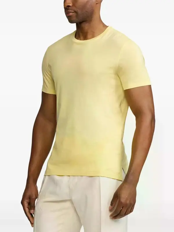 Ralph Lauren Purple Label Crew Neck T-shirt - Yellow