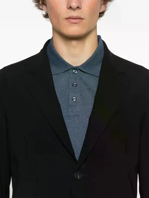ERALDO Peak-lapels Blazer - Black
