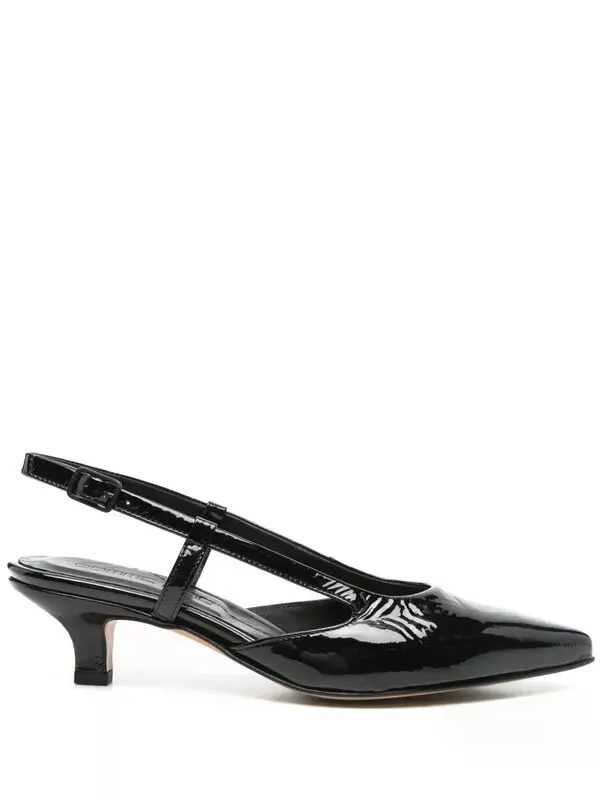 POMME D´OR 40mm Patent Slingback Pumps