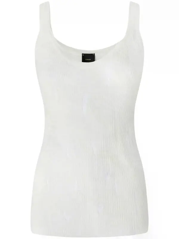 Pinko Ripped Tank Top
