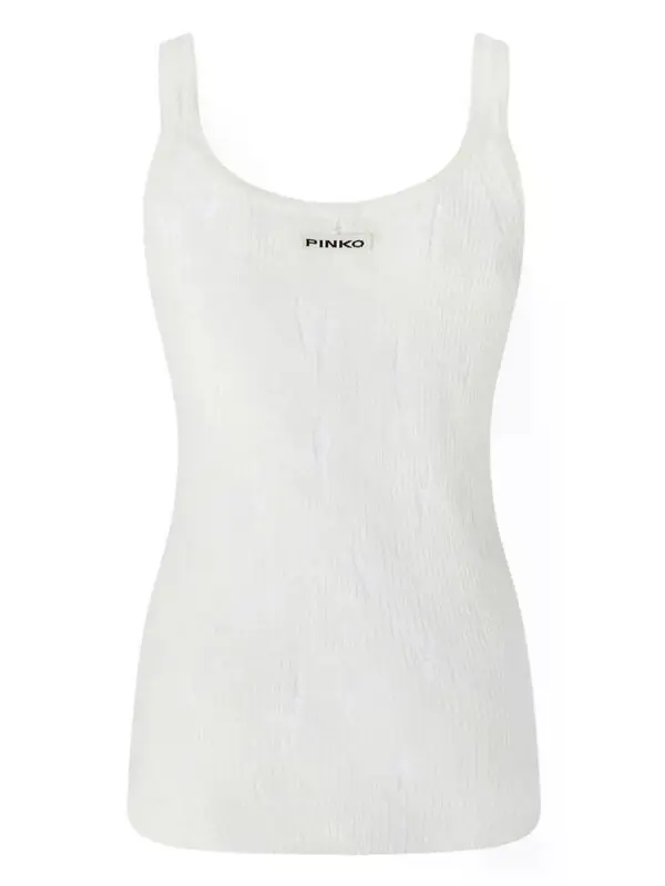 Pinko Ripped Tank Top