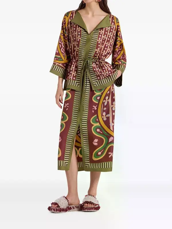 La DoubleJ The Apericena Dress - Green