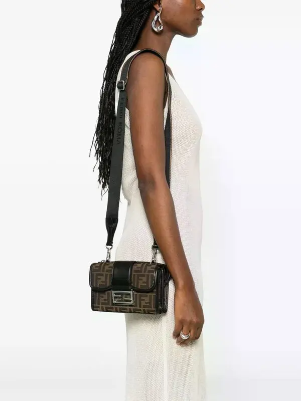 Fendi Double Baguette Cross Body Bag
