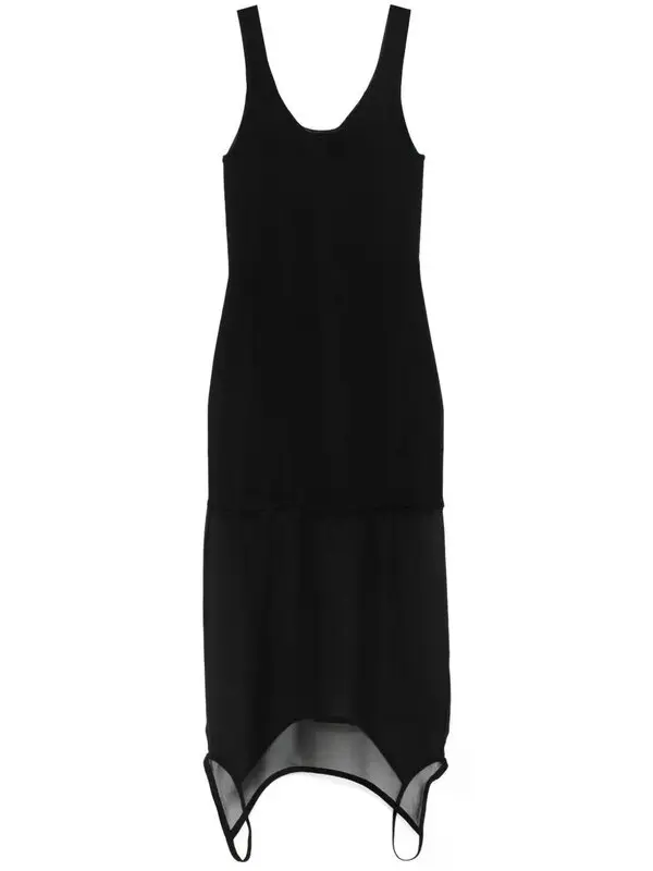 Fendi Trompe-l’oeil-effect Midi Dress