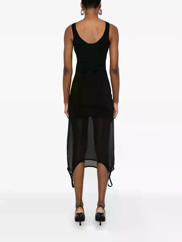 Fendi Trompe-l’oeil-effect Midi Dress