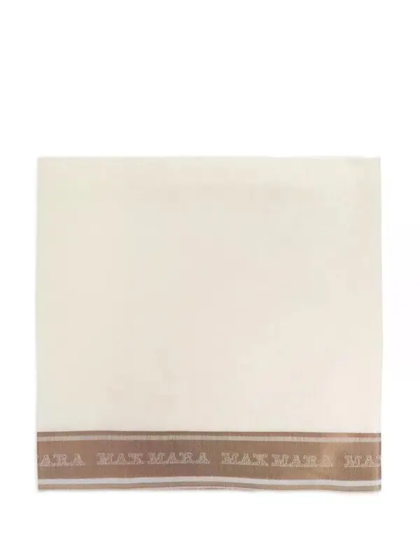 Max Mara Madre Scarf - Neutrals
