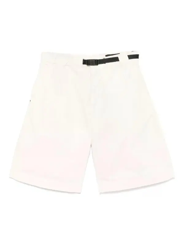 WHITE SAND Twill Bermuda Shorts - Neutrals