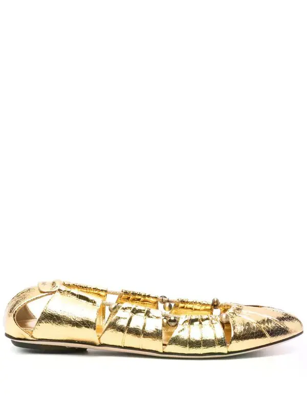 Chloé Luna Ballerinas - Gold