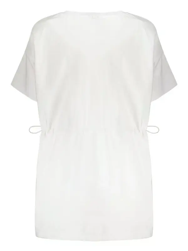 Herno Oversized T-shirt With Drawstring
