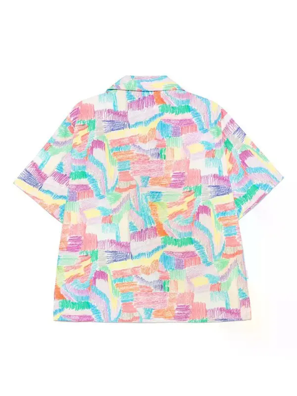 BONSAI Abstract-print Shirt