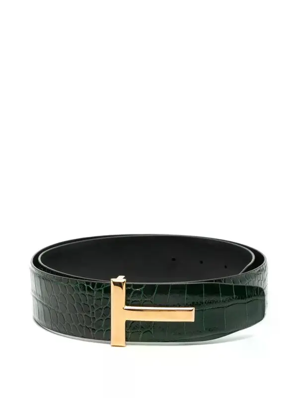 TOM FORD T Icon Belt - Green