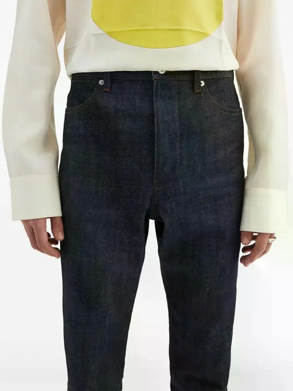 JIL SANDER Mid-rise Slim-fit Jeans