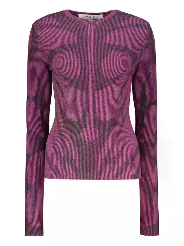 PAOLINA RUSSO Virgin Wool Sweater