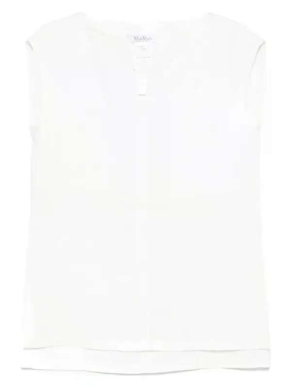 Max Mara Colimbo Top - White