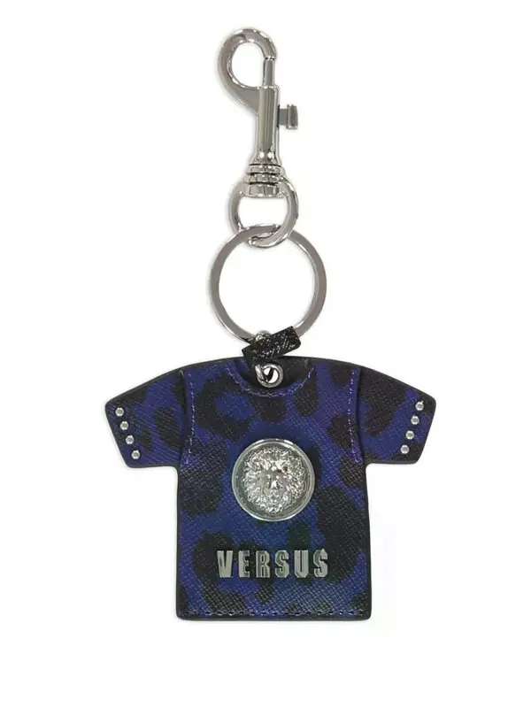 Versace Medusa Head-motif Keyring - Blue