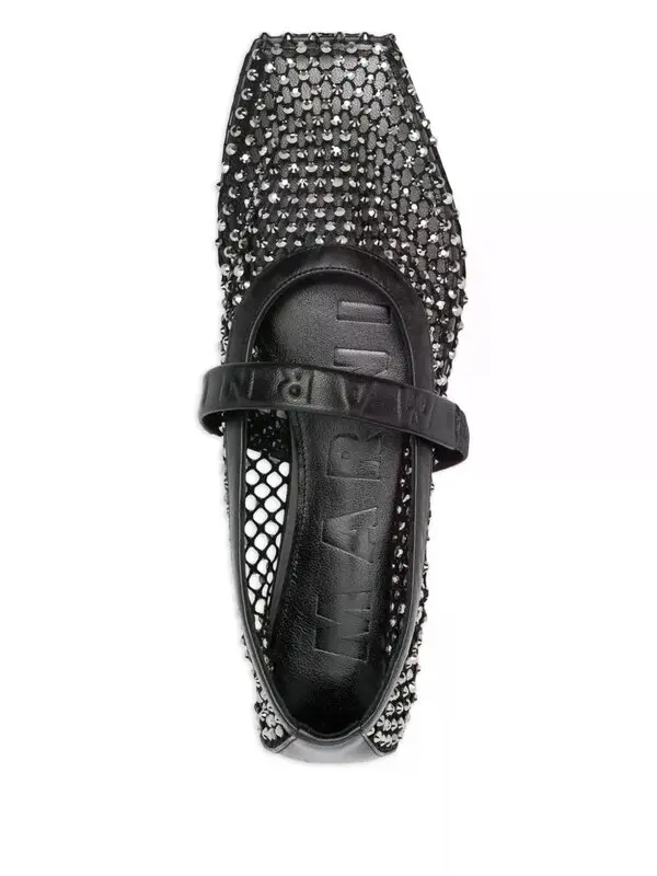 Marni Crystal-embellished Ballet Flats