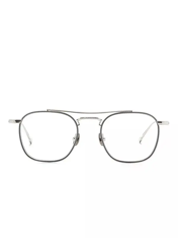 Matsuda Pilot-frame Glasses - Silver
