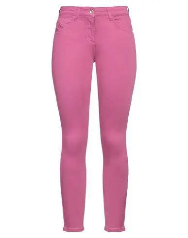 Patrizia Pepe Cotton-blend Skinny Pants - Purple