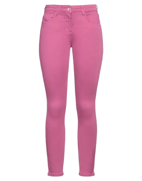 Patrizia Pepe Cotton-blend Skinny Pants - Purple
