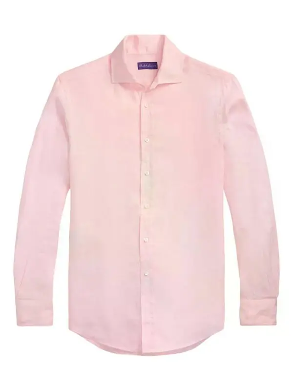 Ralph Lauren Purple Label Linen Shirt - Pink