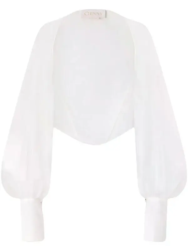 GENNY Sheer Chiffon Bolero
