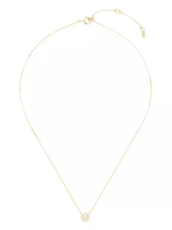 Michael Kors Pave Fulton Necklace - Gold