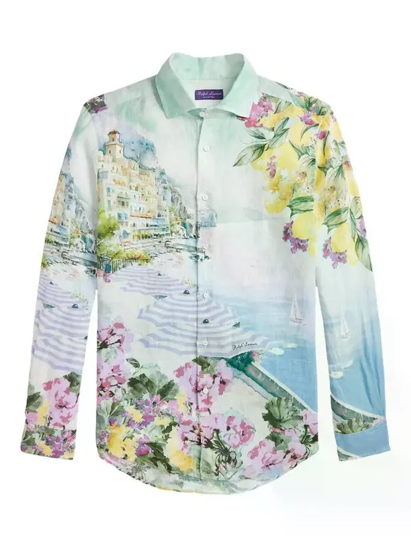 Ralph Lauren Purple Label Linen Shirt