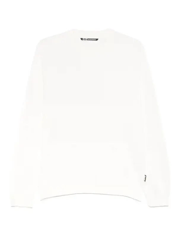 Emporio Armani Cotton Sweater - White