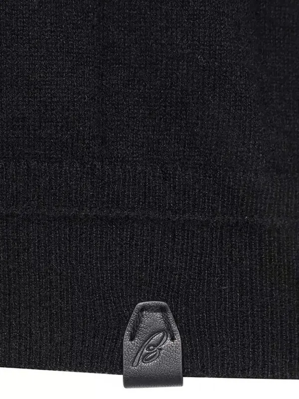 Brioni Cashmere Crewneck Sweater - Black