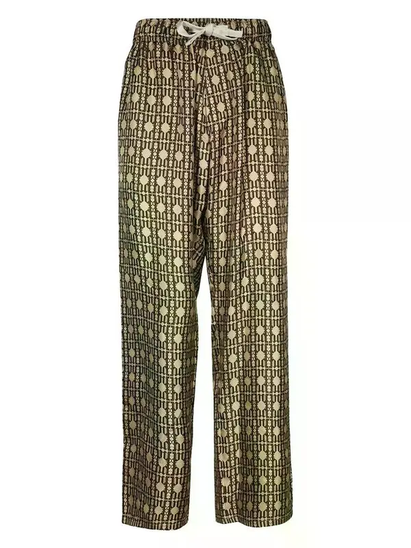Palm Angels Silk Pajama Pants