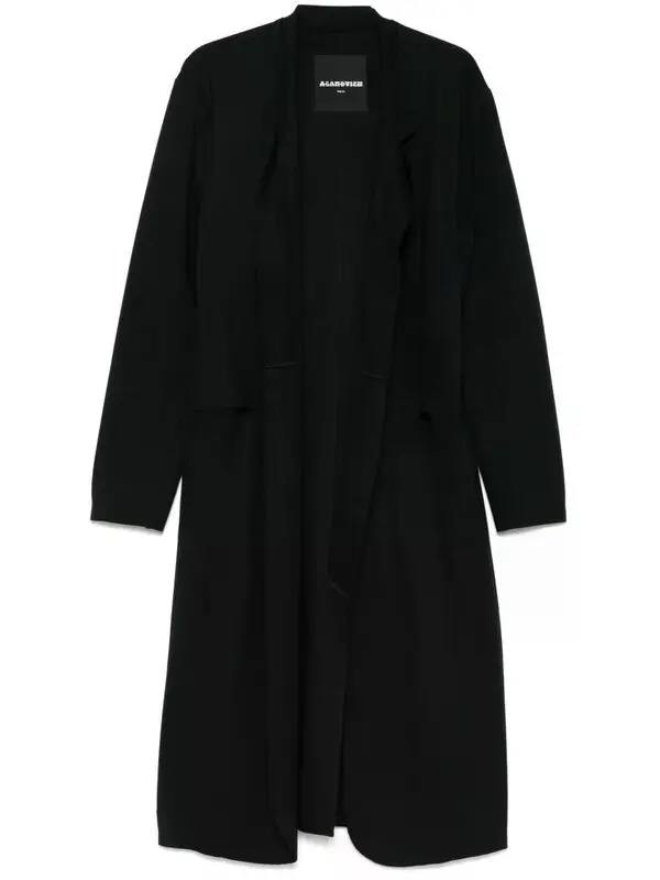 AGANOVICH Panelled Belted Coat