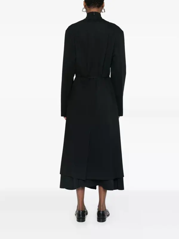 AGANOVICH Panelled Belted Coat