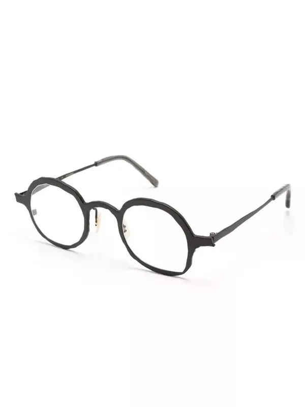 MASAHIROMARUYAMA Round-frame Titanium Glasses