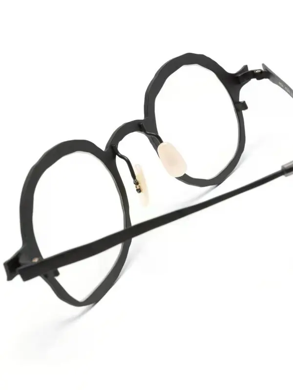 MASAHIROMARUYAMA Round-frame Titanium Glasses
