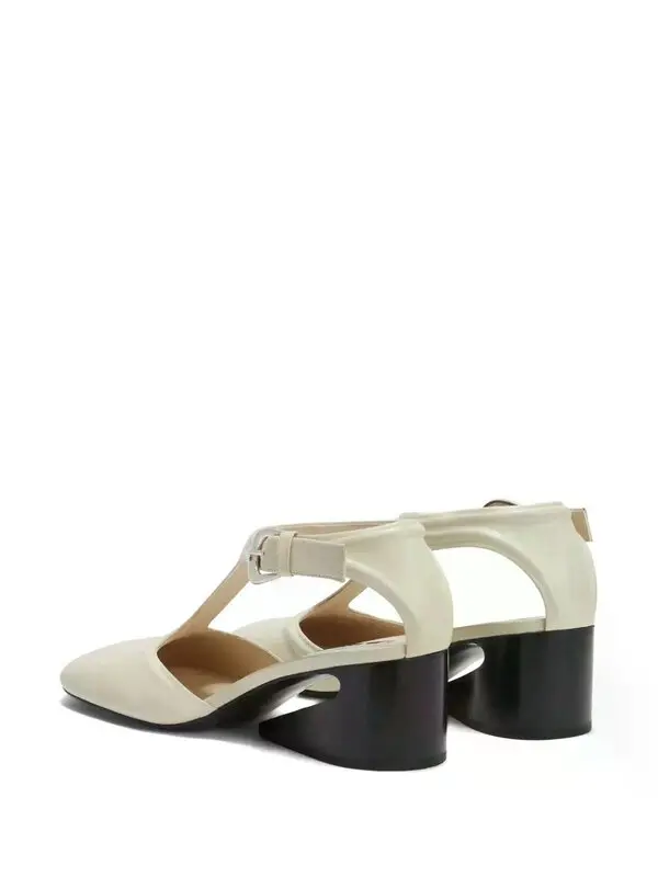 JIL SANDER Mary Jane Pumps - White