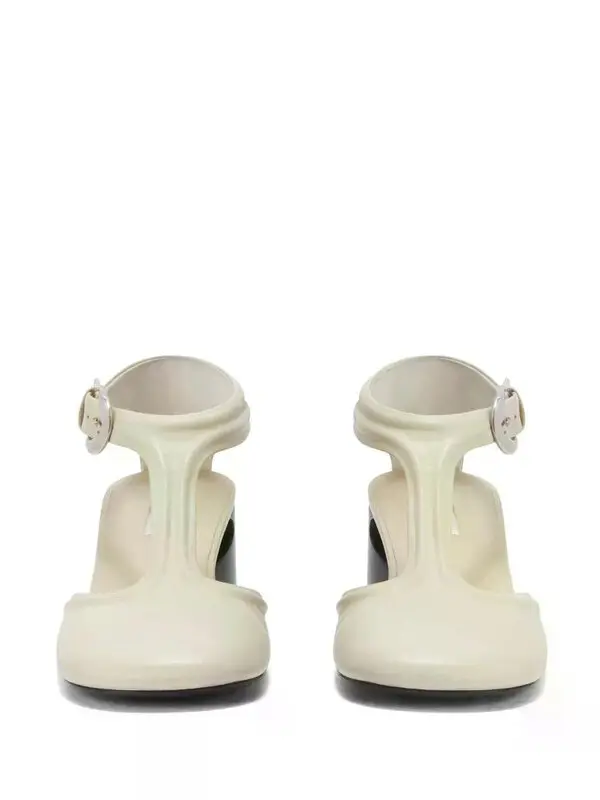 JIL SANDER Mary Jane Pumps - White