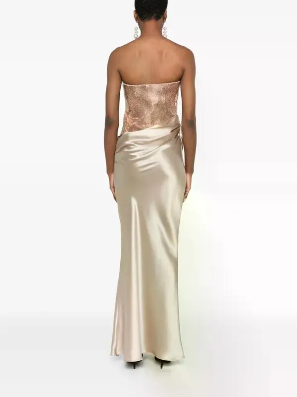 Retrofete Alexandra Gown - Neutrals