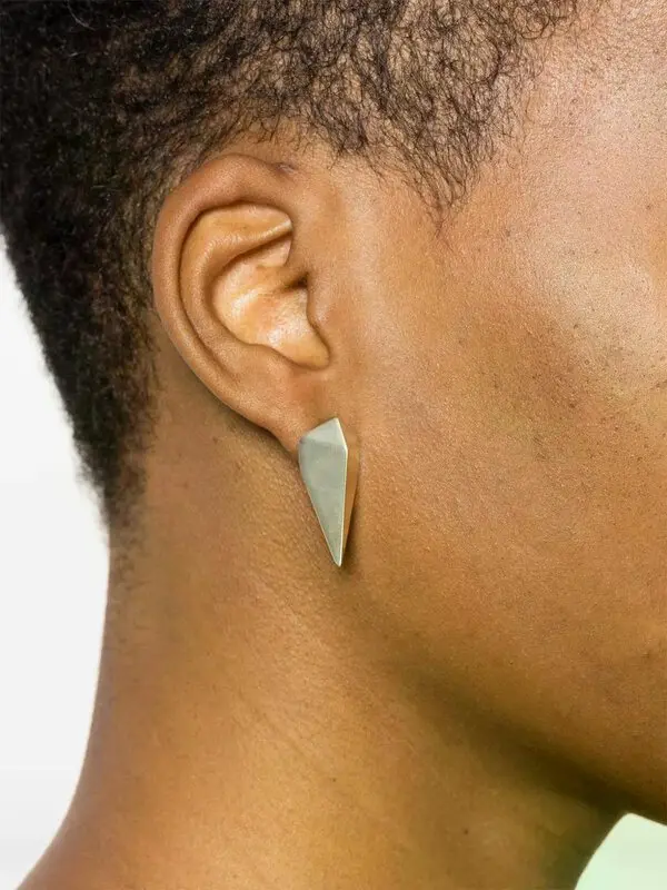 Rick Owens Mini Pyramid Stud Earring