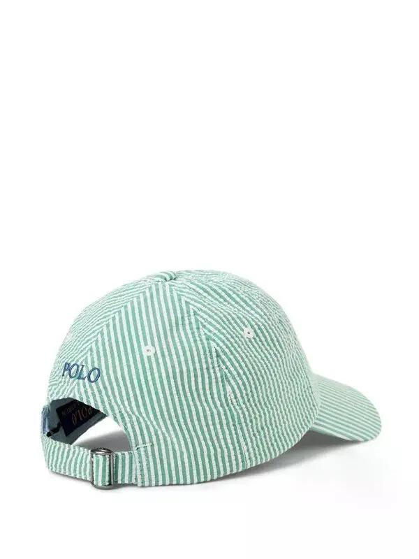 Polo Ralph Lauren Striped Cap - Green