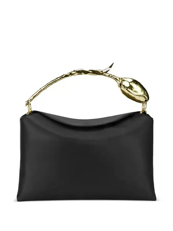 Erdem Midi Bloom Bag - Black