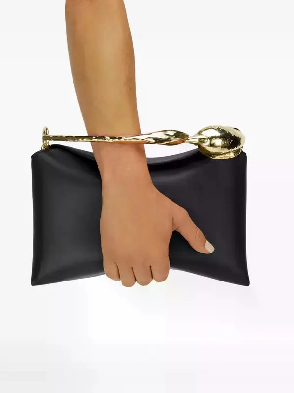Erdem Midi Bloom Bag - Black