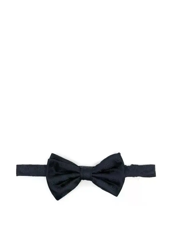 LADY ANNE Silk Bow Tie - Blue