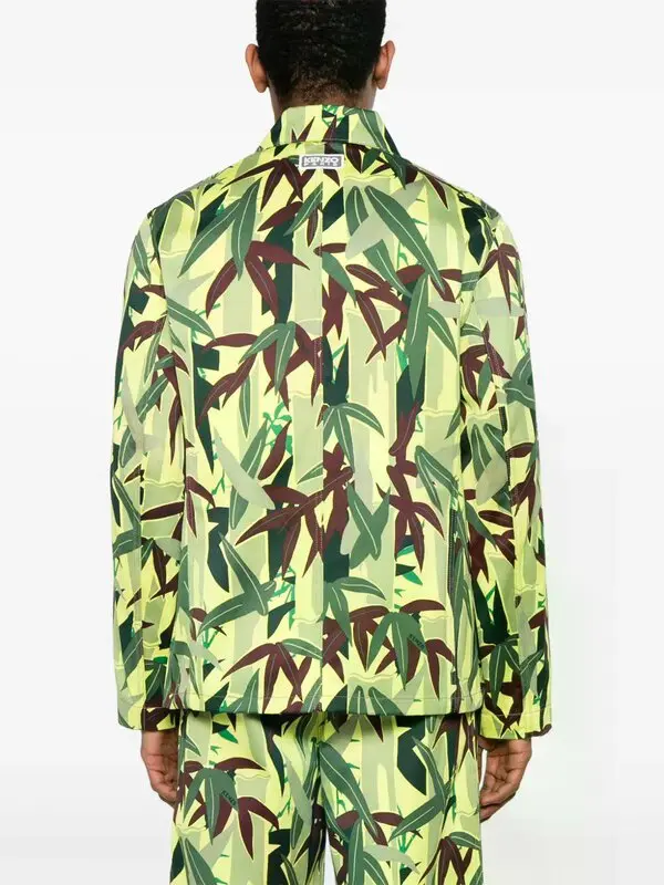 Kenzo Chiku-rin Camo-print Overshirt