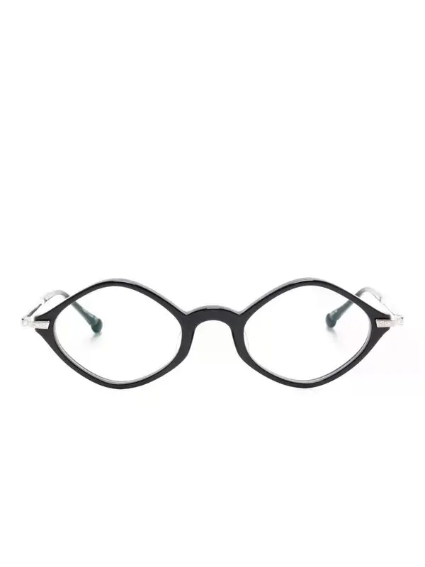 Matsuda M2066 Octagon Eyeglasses - Black