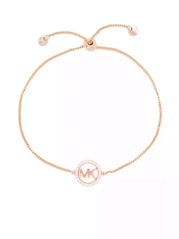 Michael Kors Logo Slider Bracelet - Silver