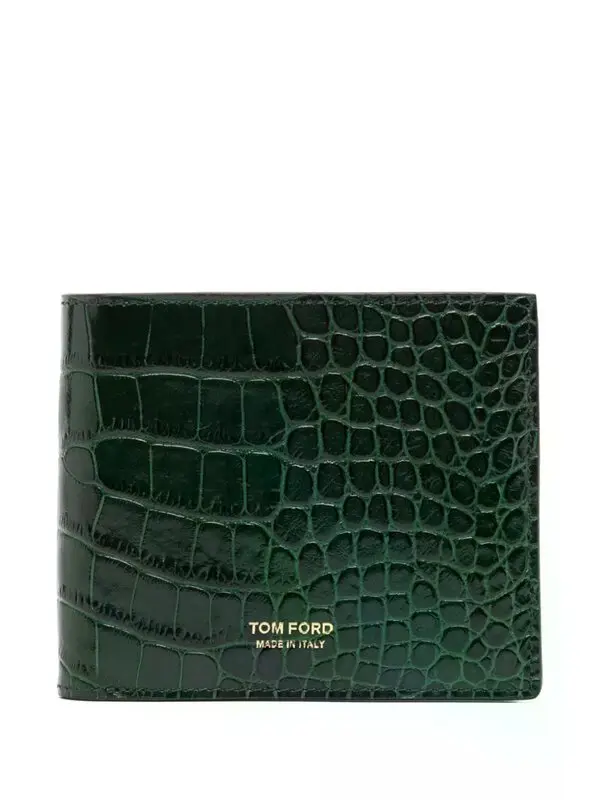 Tom Ford Leather Wallet - Green | Editorialist