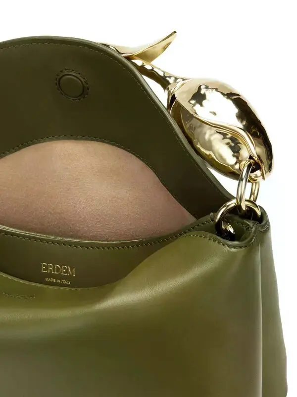Erdem Bloom Midi Bag - Green