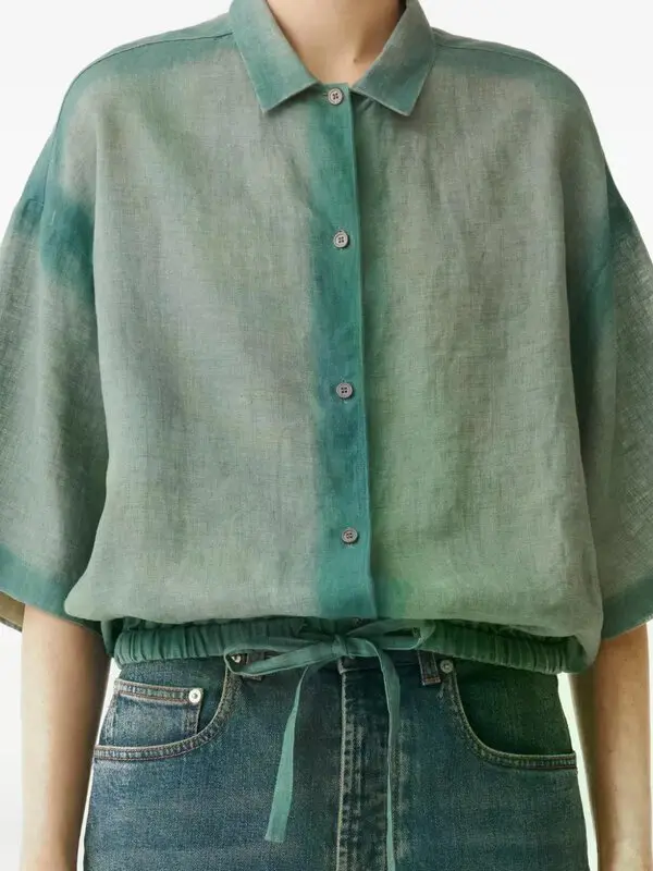 Fabiana Filippi Button-down Shirt - Green