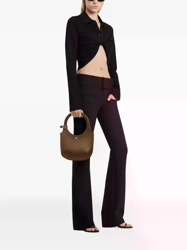 COURREGES Holy Tote Bag - Brown