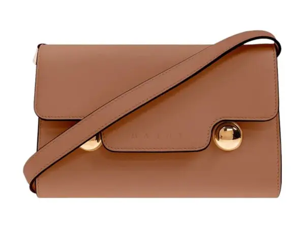 Marni Pochette Trunkaroo Shoulder Bag - Cinnamon